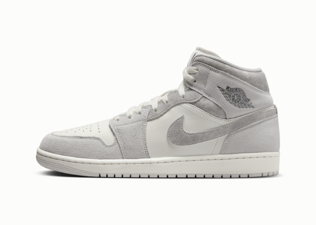Nike Air Jordan 1 Mid Neutral Grey | Sneaker Release
