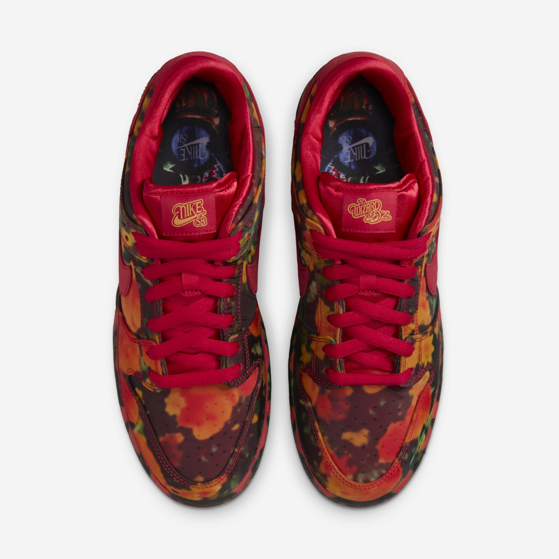 The Wizard of OZ x Nike SB Dunk Low Ruby Slipper | Sneaker Release