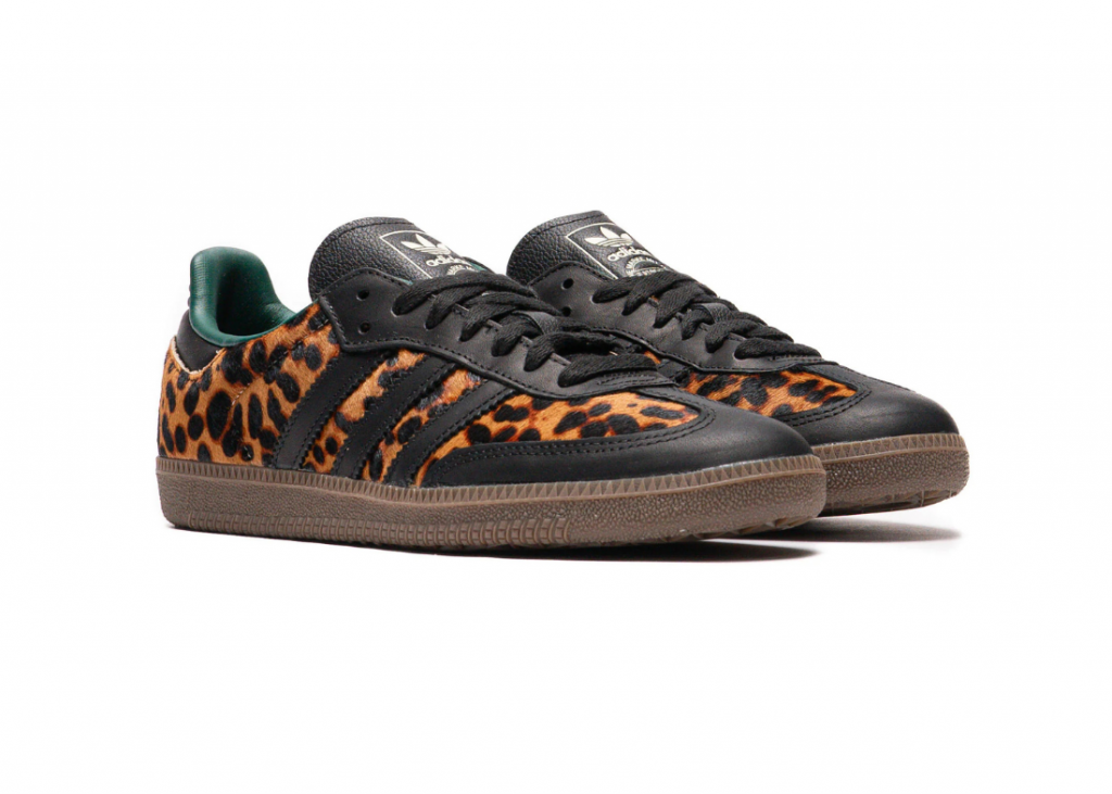 Adidas Samba OG "Black Green Leopard" | sneaker_release